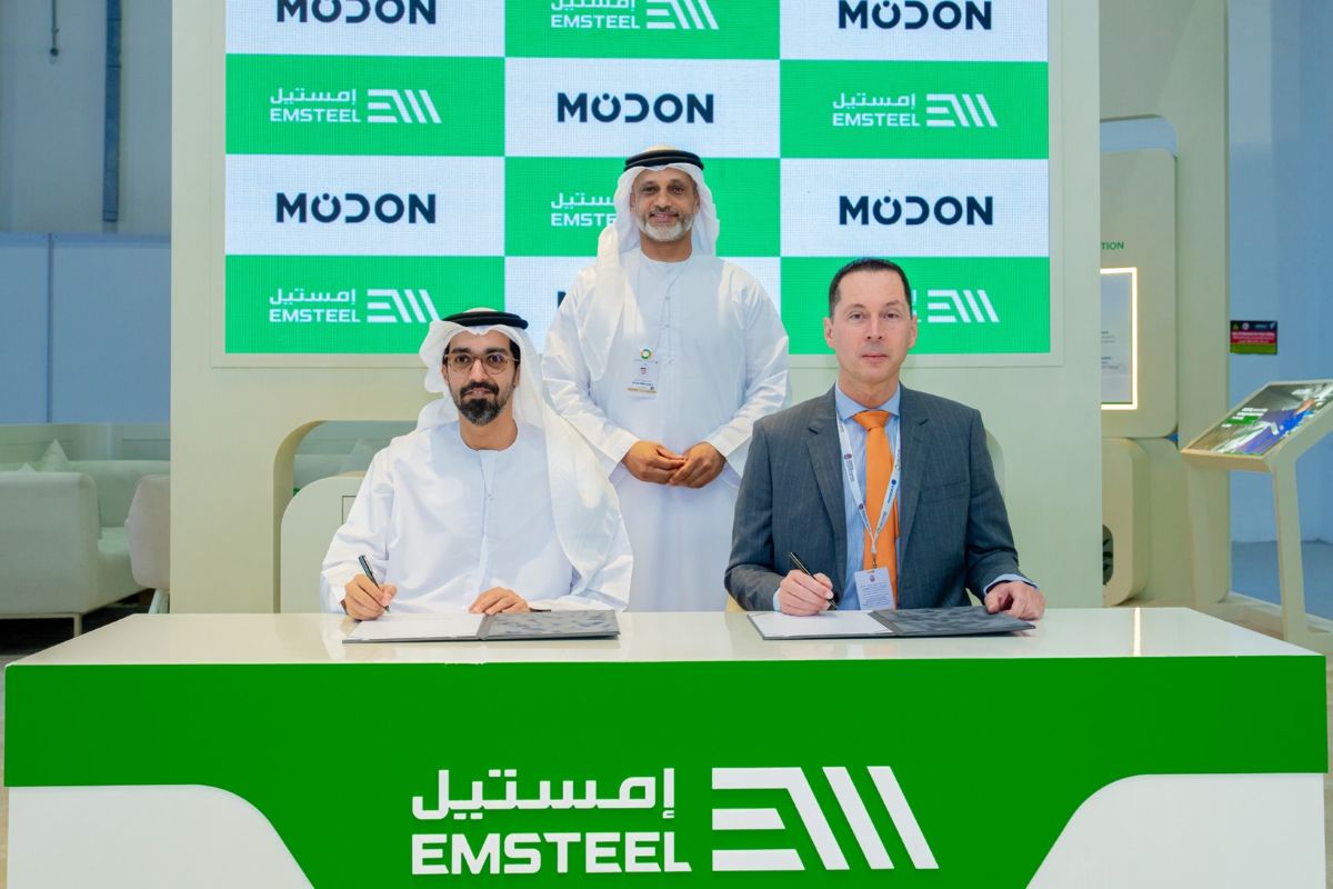 EMSTEEL, Modon sign second MoU to explore sustainable steel solutions ...
